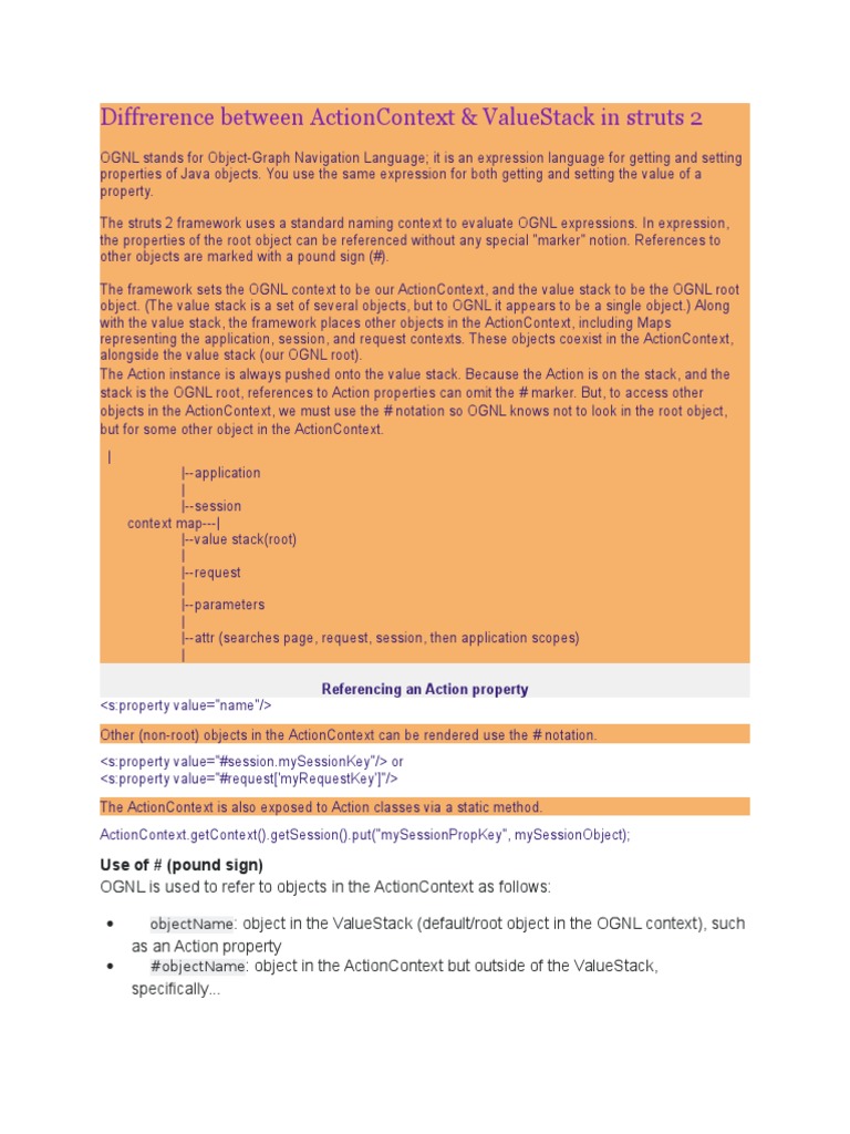 Diffrerence Between Actioncontext Pdf Object Computer Science Scope Computer Science 