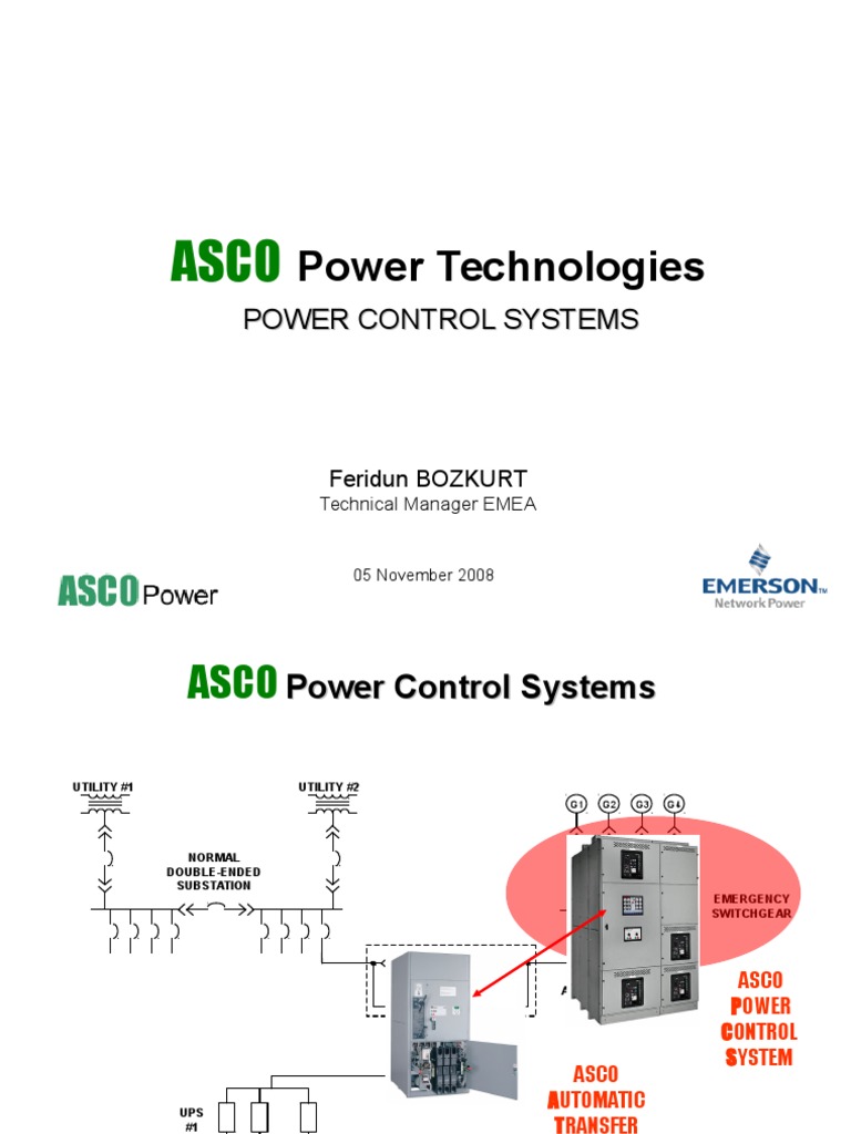 Asco LV Ats & PCS | PDF | Programmable Logic Controller | Switch