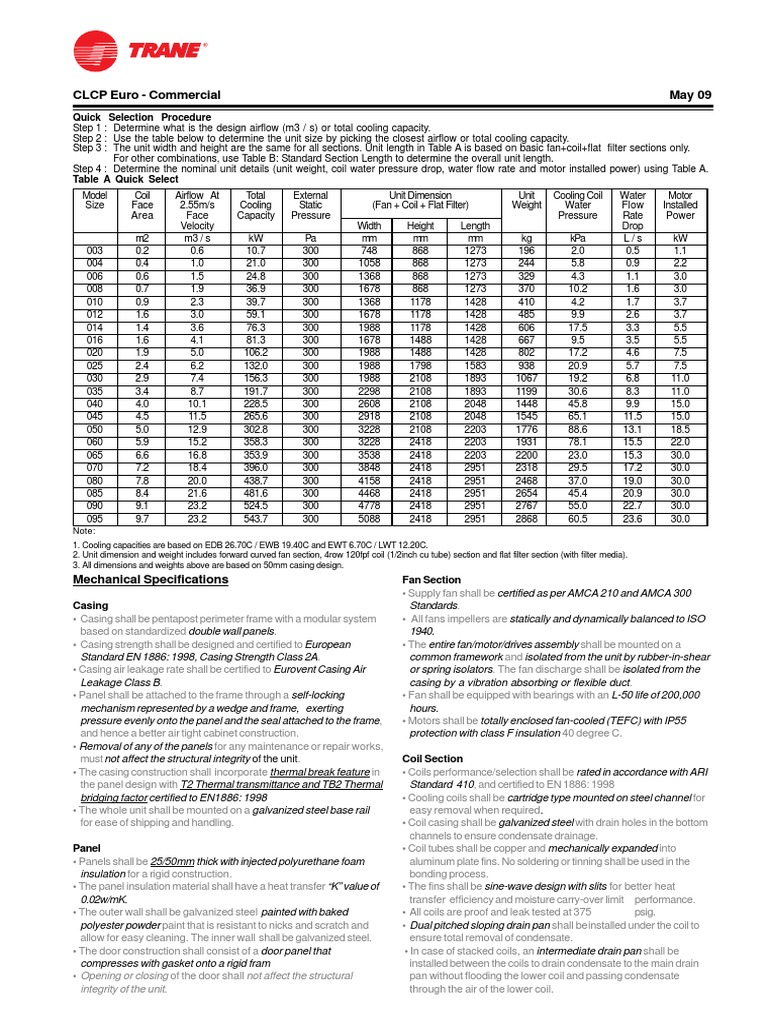 Trane Commercial | Duct (Flow) | Building Technology