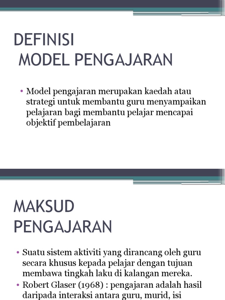 Model-Kurikulum-Slavin, Tyler, Glaser | PDF | Karier & Perkembangan | Pengembangan Diri