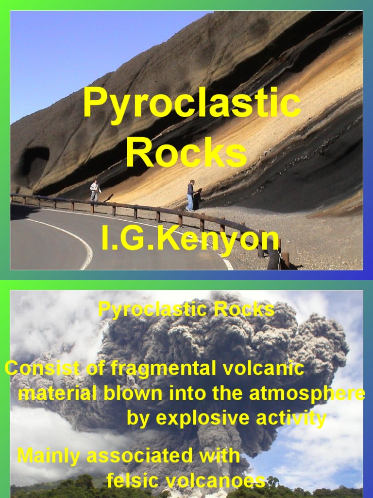 Pyroclasticrocks Ian Kenyon | PDF | Volcano | Lava
