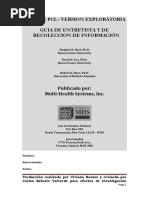 (PCL-R) Escala de Evaluación Hare Revisada | PDF | Psicopatía | Sicología