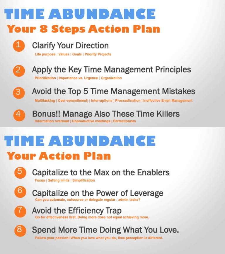 Your 8 Steps Action Planpdf | PDF