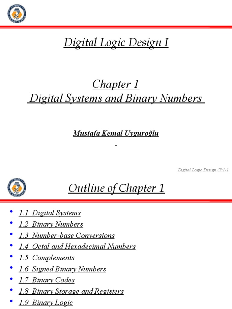 Digital Systems and Binary Numbers | PDF | Subtraction | Digital Electronics