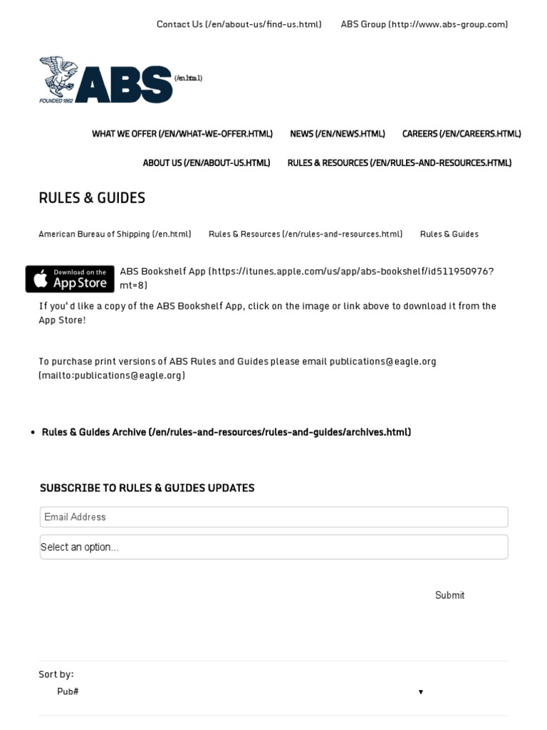 ABS Rules & Guides PDF | PDF | Offshore Drilling | Oil Tanker