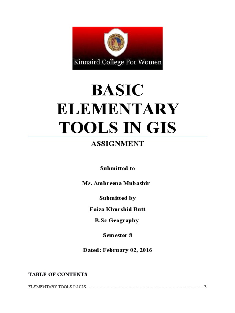 Essential GIS Tools Overview | PDF | Geographic Information System ...