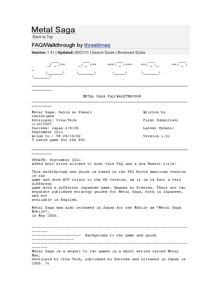 Metal Saga | PDF | Tanks | Ammunition