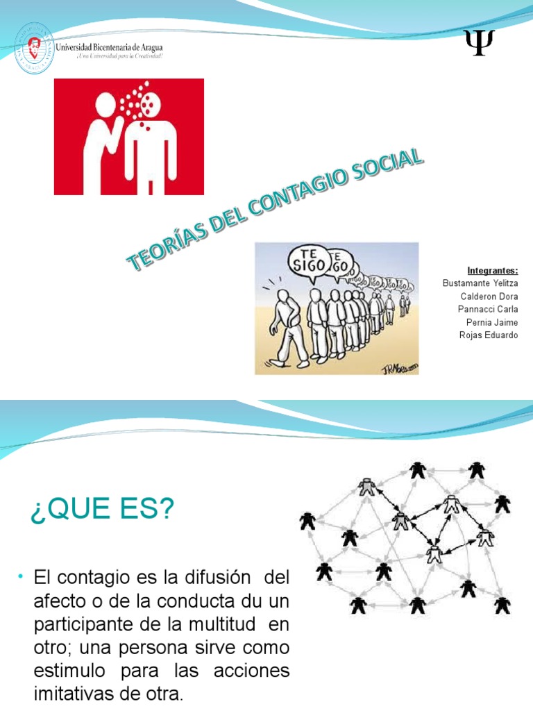 Teorias Del Contagio Social | PDF | Comportamiento | Las emociones