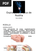 Maniobras Clínicas para Evaluar la Rodilla | PDF | Rodilla | Sistema ...