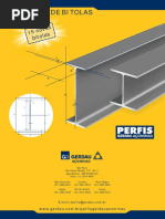 TABELA PERFIL I GERDAU - Açominas | PDF
