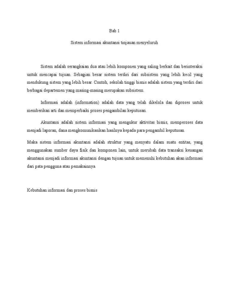 Ringkasan 1 | PDF | Pengelolaan Keuangan & Uang