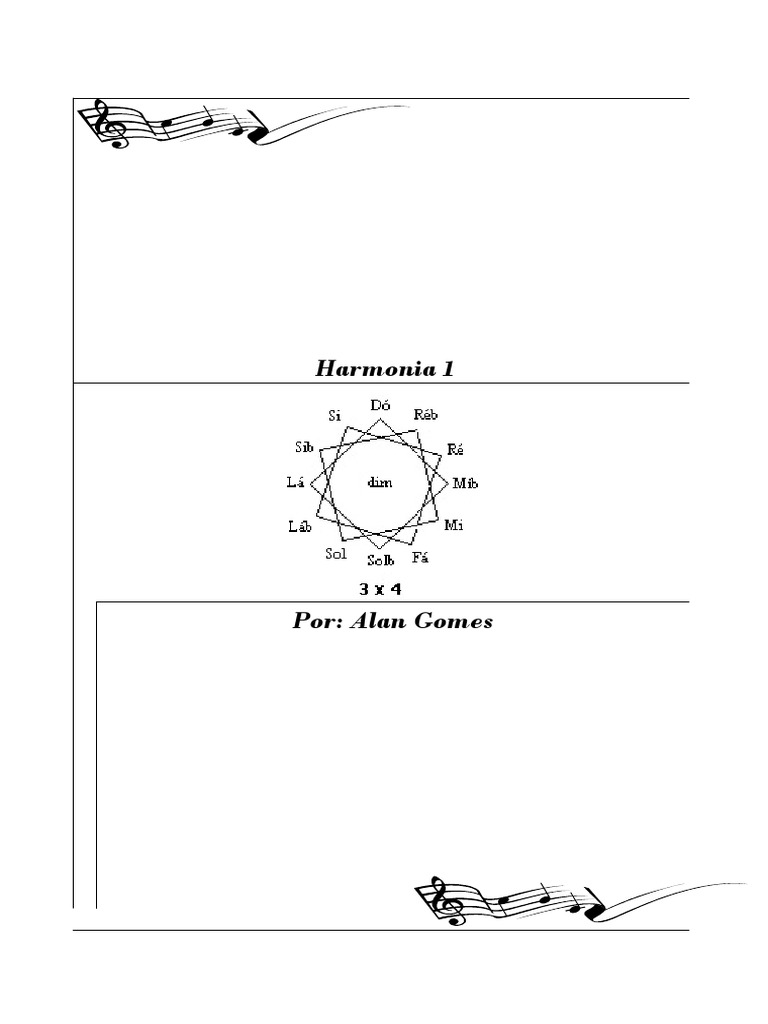 Apostila de Harmonia Funcional 1 PDF | PDF