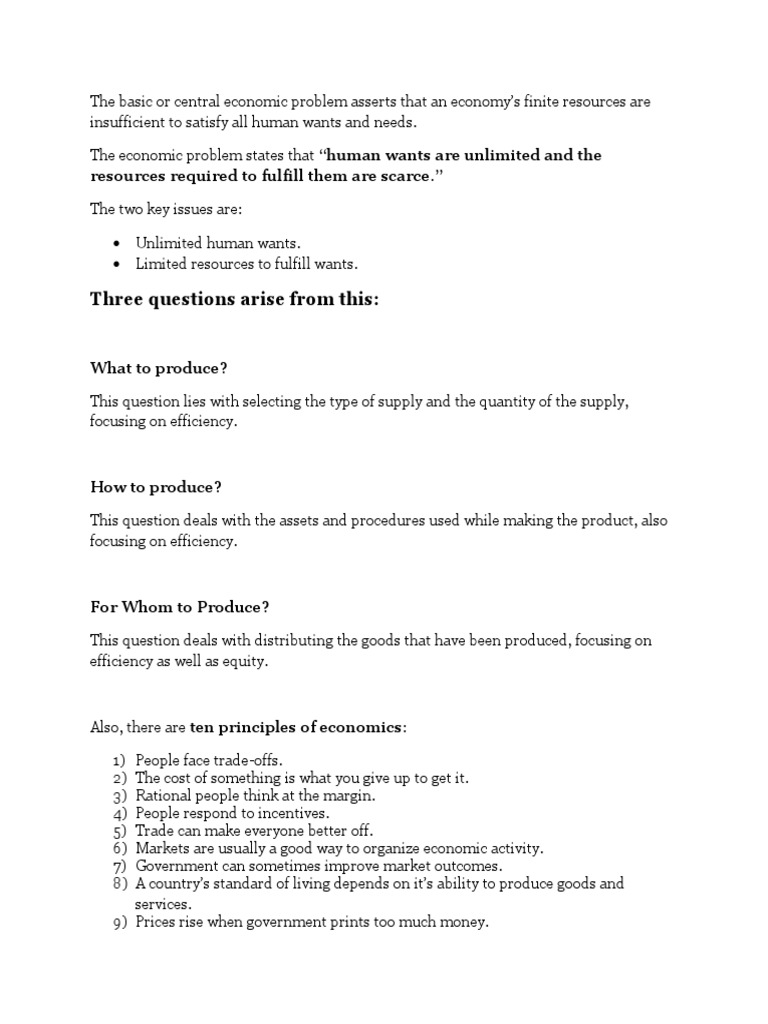 Three Questions Arise From This:: Resources Required To Fulfill Them ...