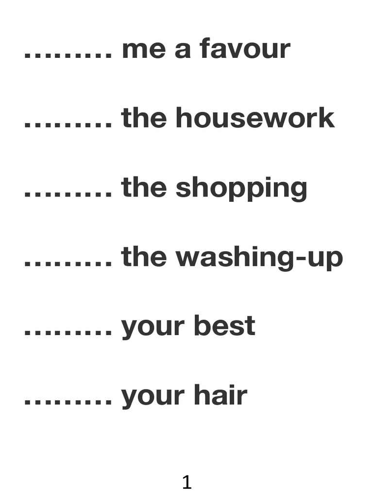 Common Collocations | PDF | Home & Garden