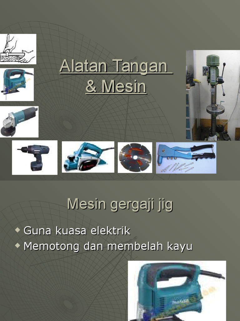 Alatan Tangan&mesin | PDF