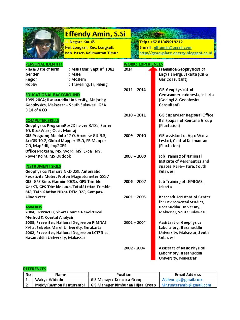 CV Effendy Amin | PDF