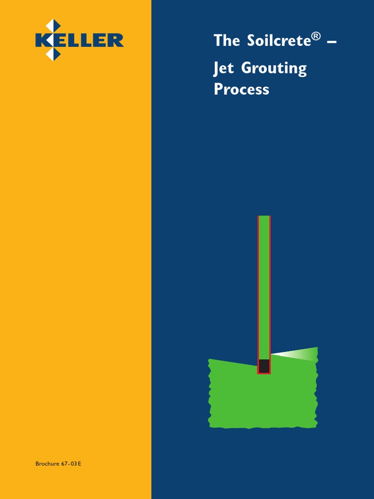 Soilcrete Jet Grouting Process Overview | PDF | Deep Foundation | Soil