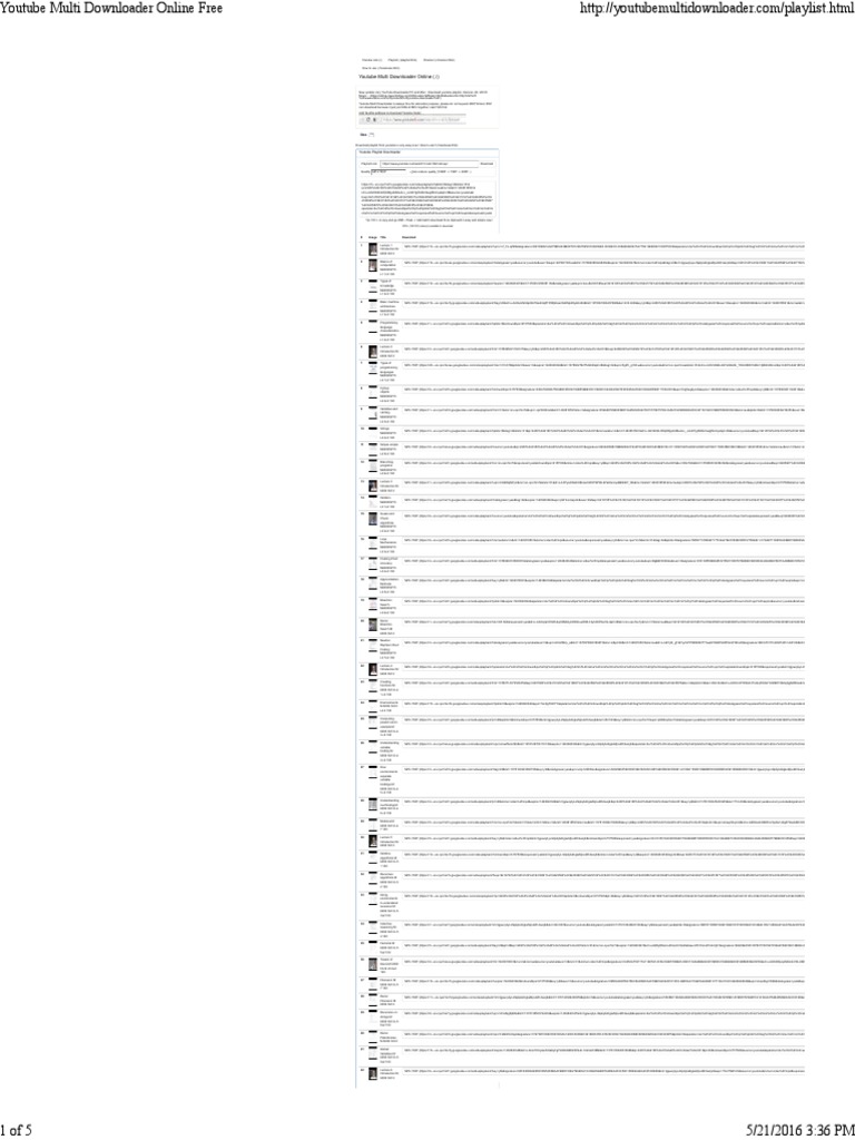 Youtube Multi Downloader Online Free | PDF | Computer Programming ...