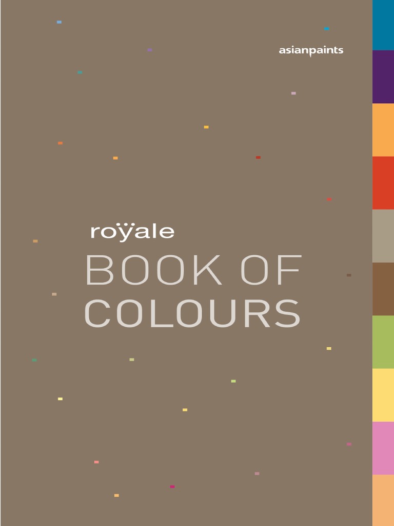 Royale Book of Colours Asian Paints PDF | PDF | Blue | Nature