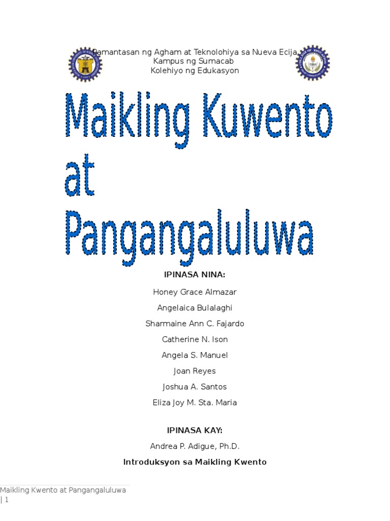 Maikling Kwento | PDF