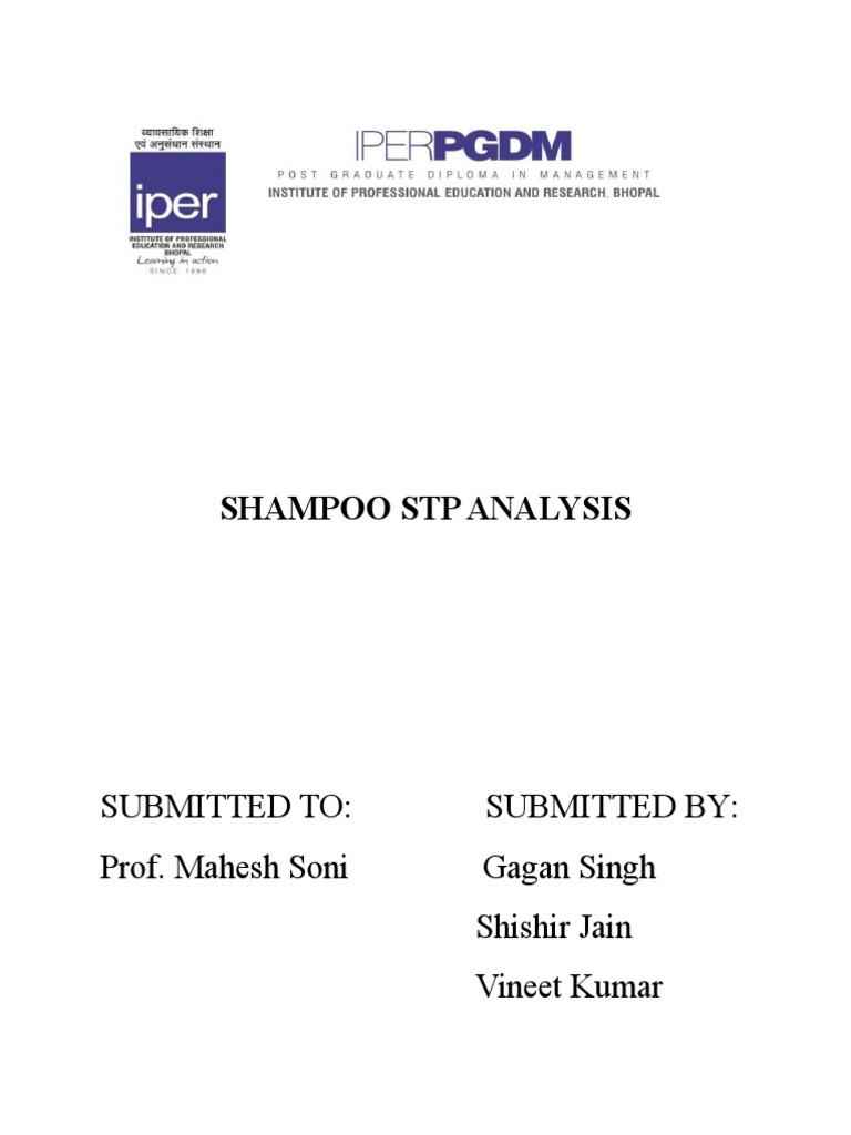 Shampoo STP Analysis | PDF | Market Segmentation | Target Audience