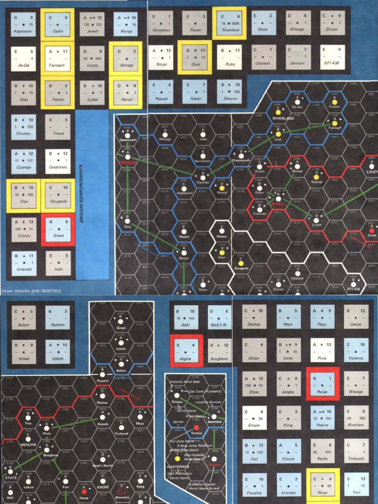 CT G04 Game 04b Fifth Frontier War Map | PDF