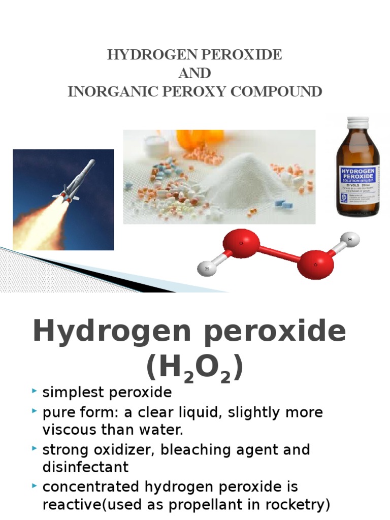An In-Depth Review of Hydrogen Peroxide: Production Processes, Chemical ...