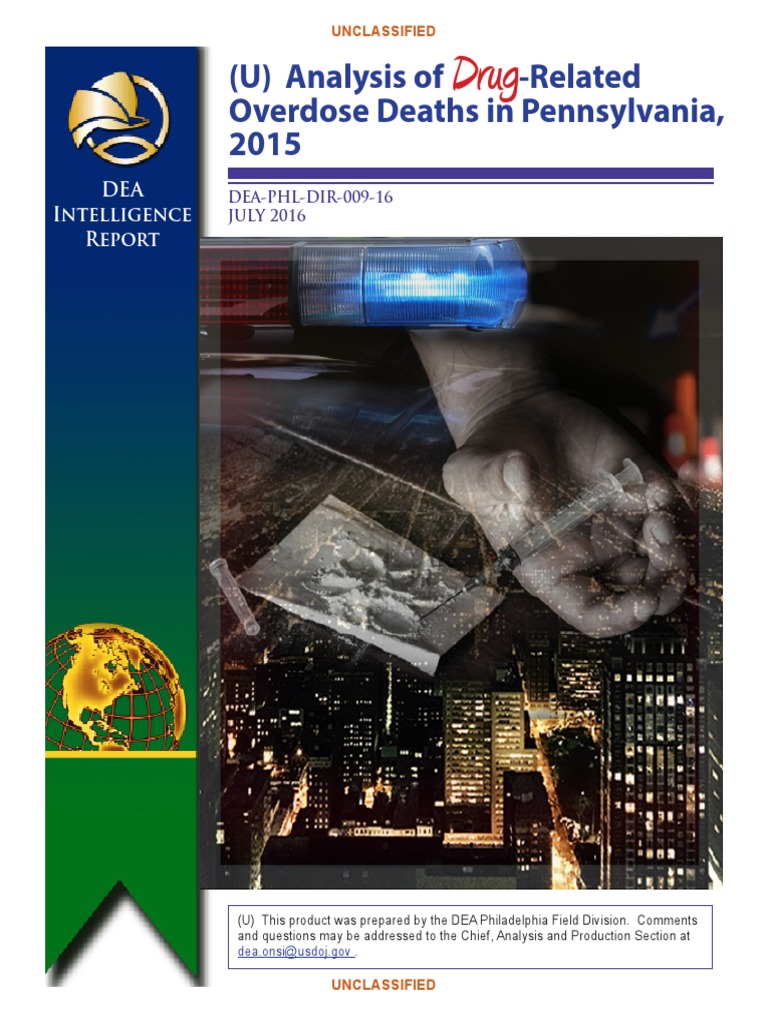Analysis of Overdose Deaths in Pa. | PDF | Self-Improvement