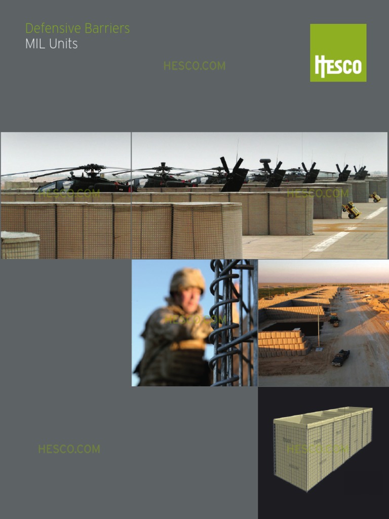 HESCO - MIL S - ProductSheet - 16 - 12 - 13 PDF | PDF | Trademark ...