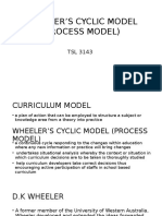 Wheeler's Cyclical Curriculum Model | PDF | Curriculum | Goal