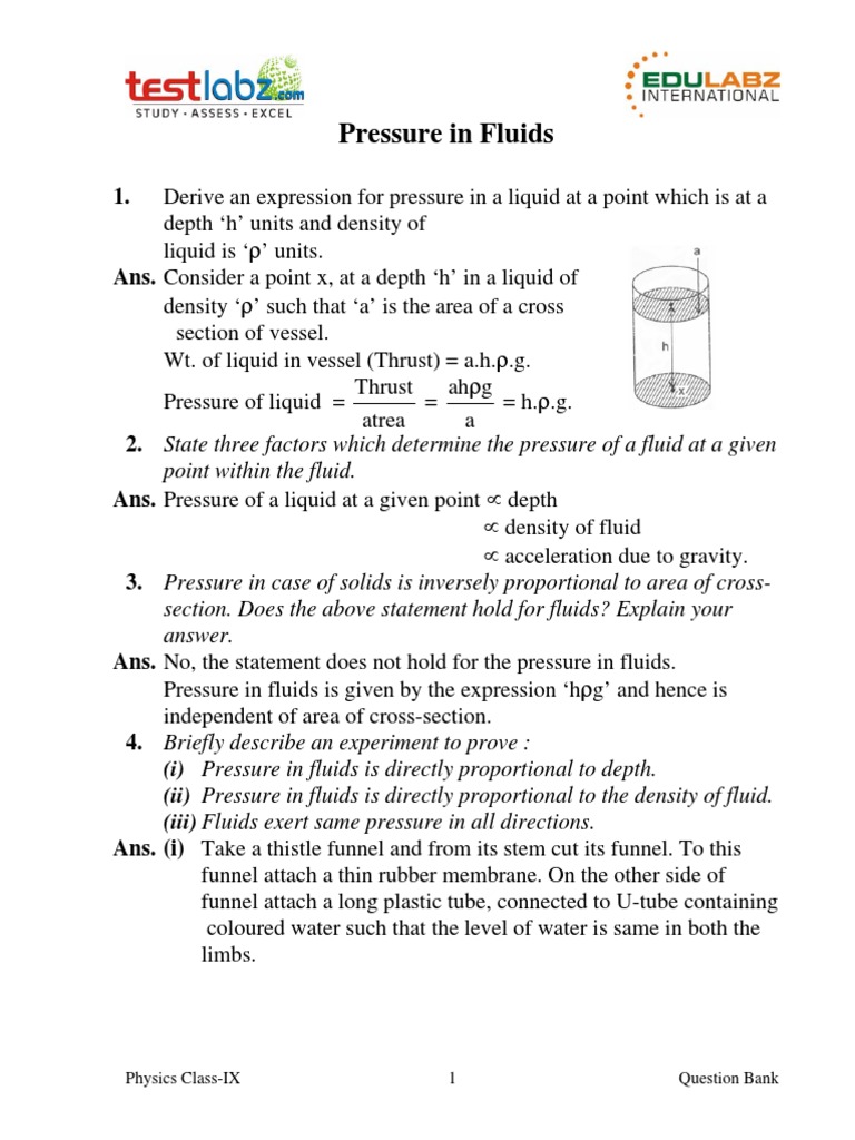 Atmospheric Presuure | Pascal (Unit) | Atmospheric Pressure