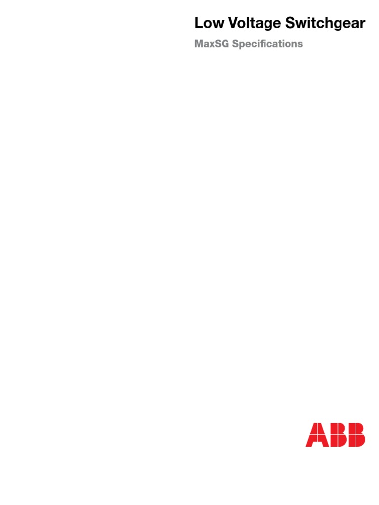 LVSG Specifications | PDF | Fuse (Electrical) | Power Supply