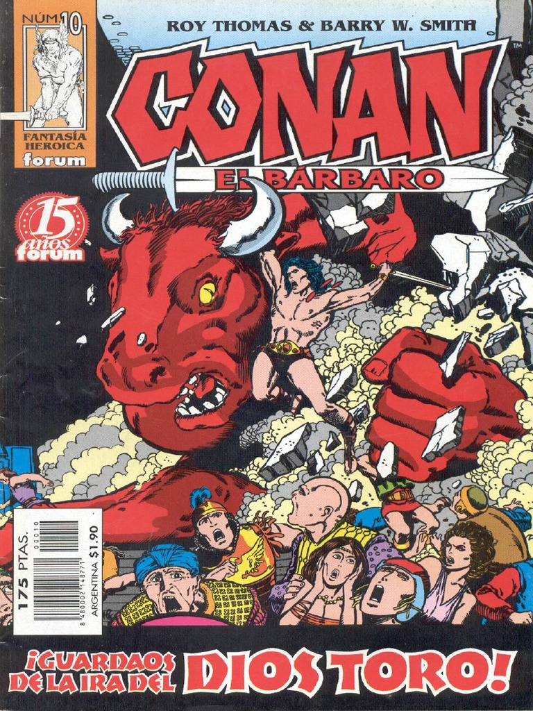 Conan 10 - Cuidado Con La Ira de Anu | PDF