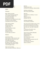 Tomorrow Lyrics from Annie | PDF