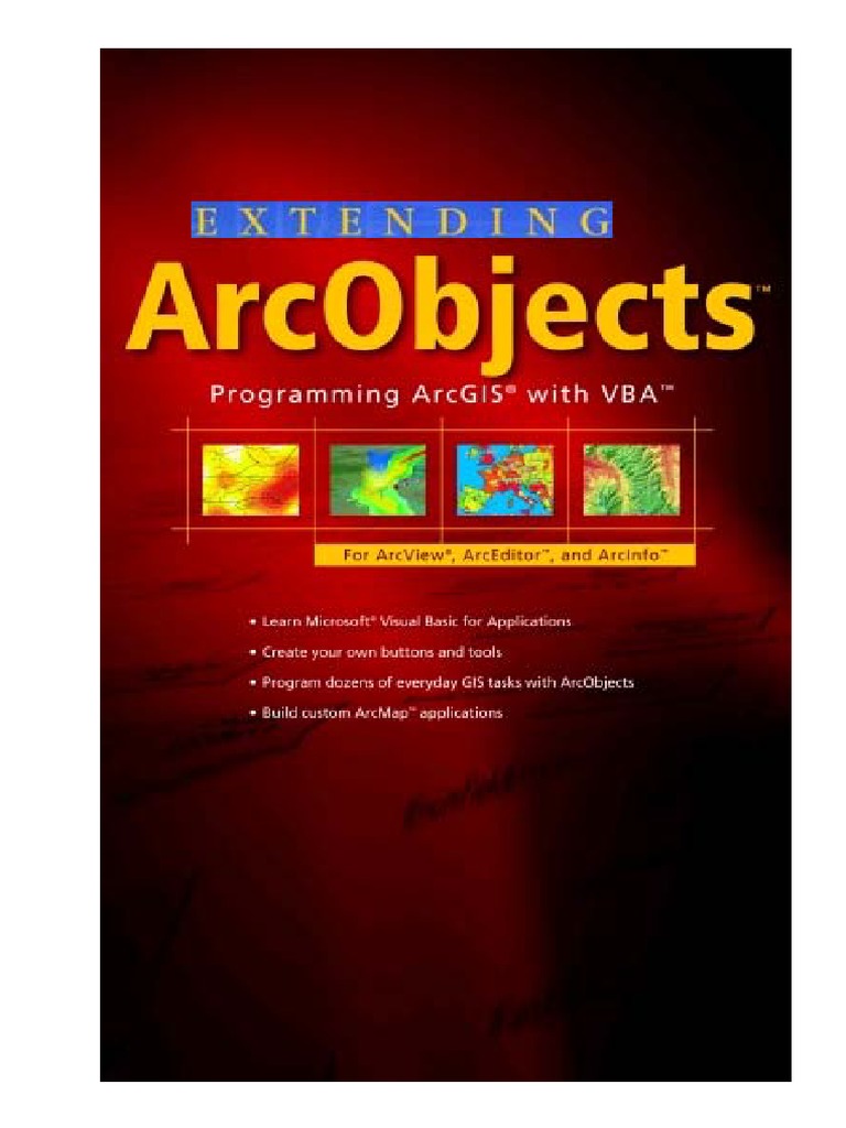 Esri Extending Arcobjects Pdf Component Object Model Arc Gis
