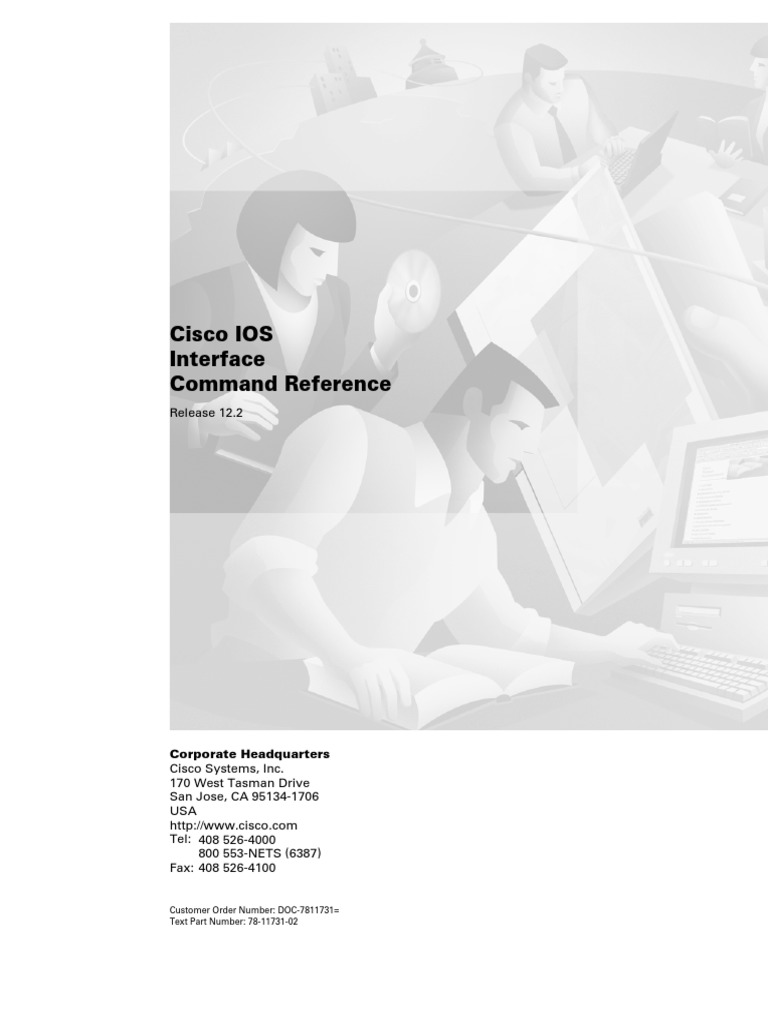 Cisco IOS Interface Command Reference | PDF | Command Line Interface ...