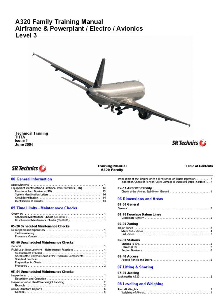 A320 Airframe & Powerplant, Electro, Avionics Level 3.pdf | Flight ...