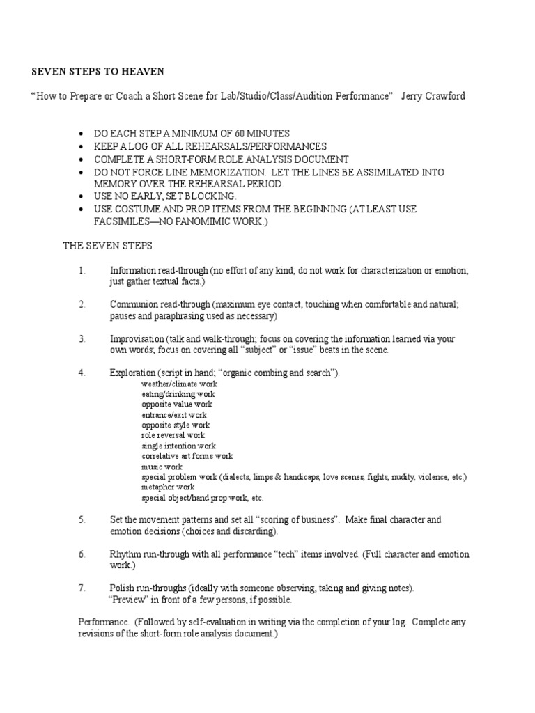 Seven Steps To Heaven | PDF