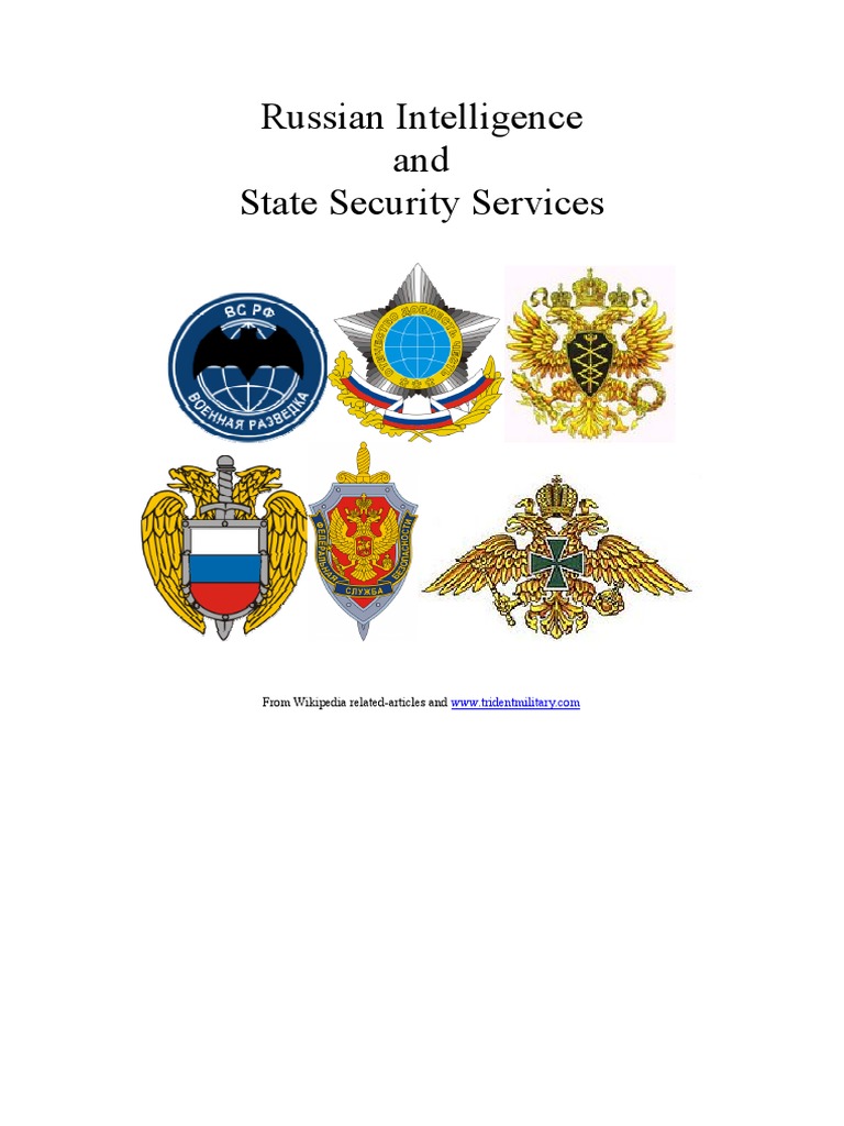 9700393 RUSSIA 7 Intelligence and State Security | Foreign Intelligence ...