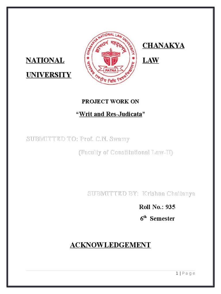 Constitutional Law Project | PDF