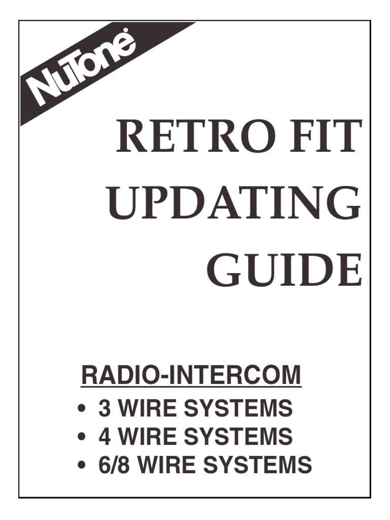 Retrofit Guide | PDF | Electrical Wiring | Loudspeaker