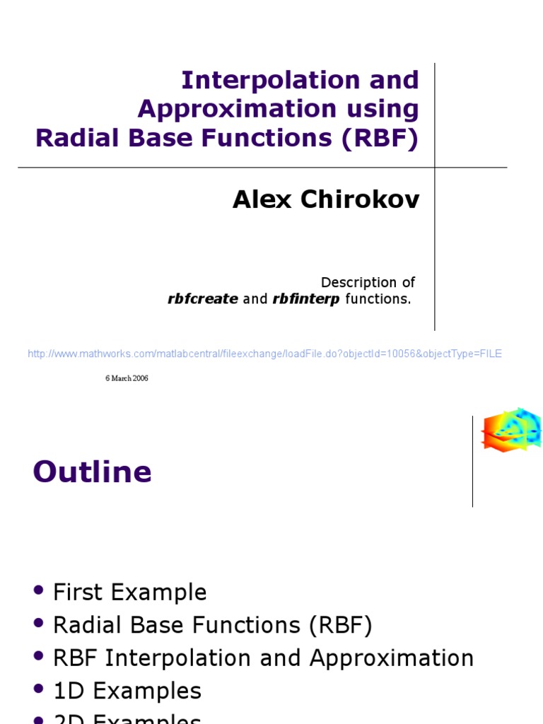 RBF Interpolation and Approximation | PDF | Interpolation | Normal ...