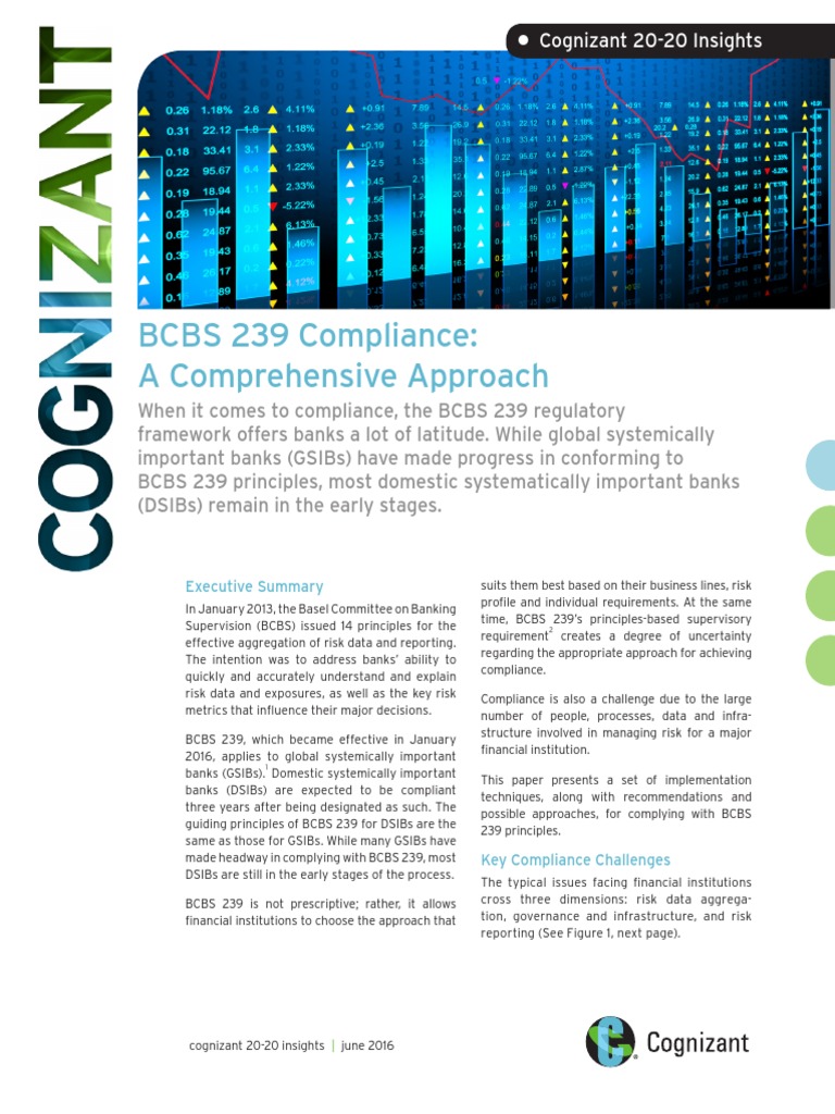 BCBS 239 Compliance: A Comprehensive Approach | Governance | Risk