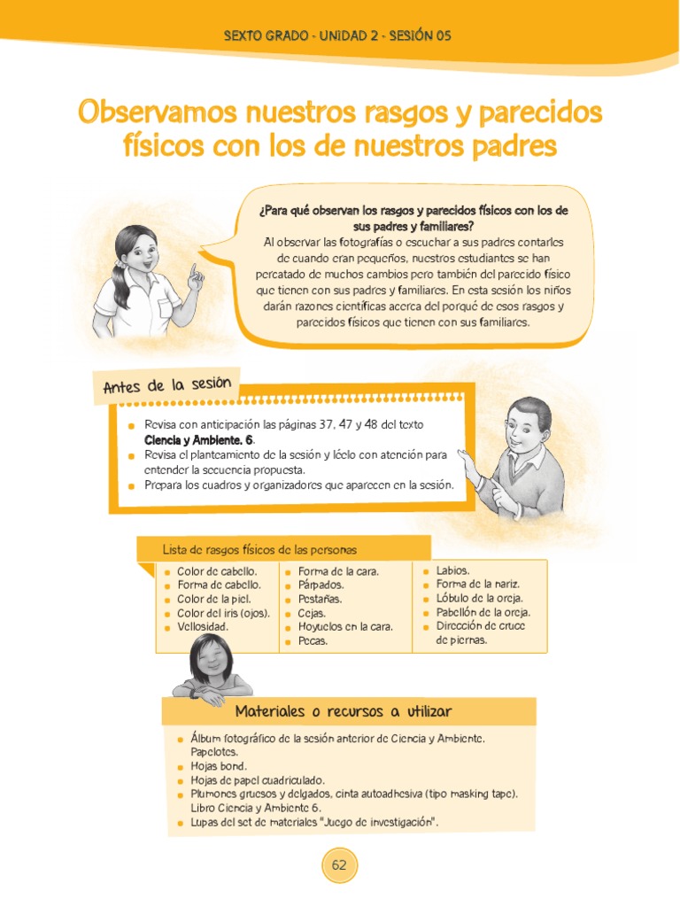 U2 6to Grado Integrado s5 | PDF | Nucleo celular | Biología Celular)