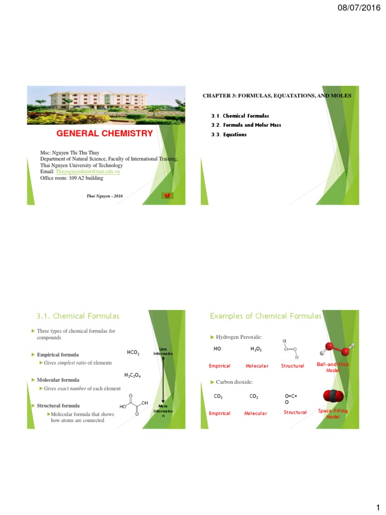 Chapter 3 Formulas Equations And Moles Pdf Pdf Solution Ion