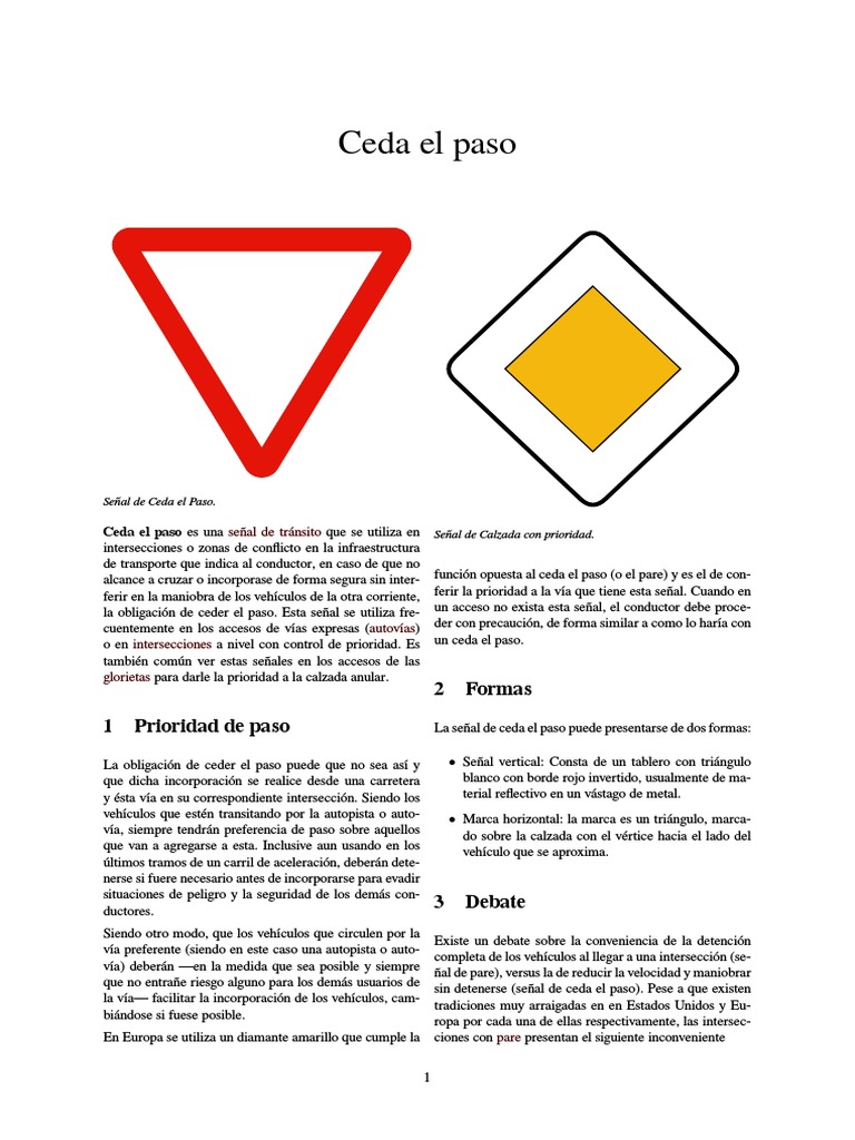 Ceda El Paso PDF | Transporte por carretera | Infraestructura vial