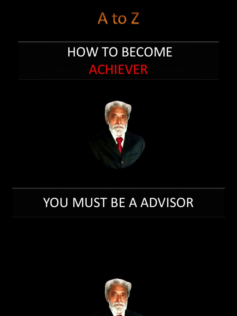 How To Become: Achiever | PDF | Career & Growth | Self-Improvement