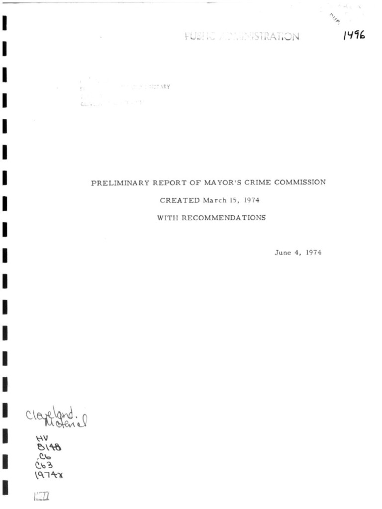 1974 Police Corruption Report | PDF