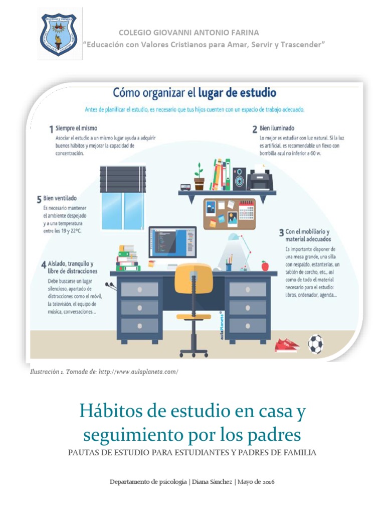 Cartilla G.A.F. Hábitos de Estudio PDF | PDF | Amor | Planificación