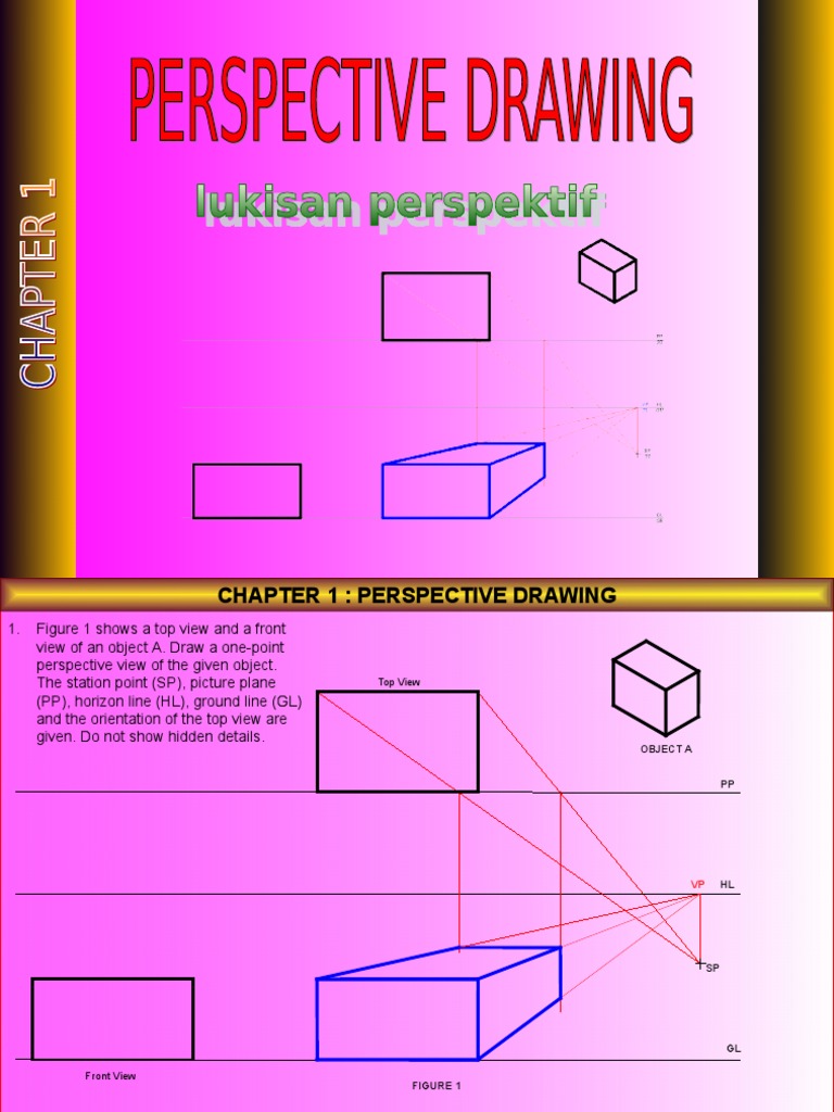 Chapter 1 - Perspective Drawing | PDF | Perspective (Graphical ...